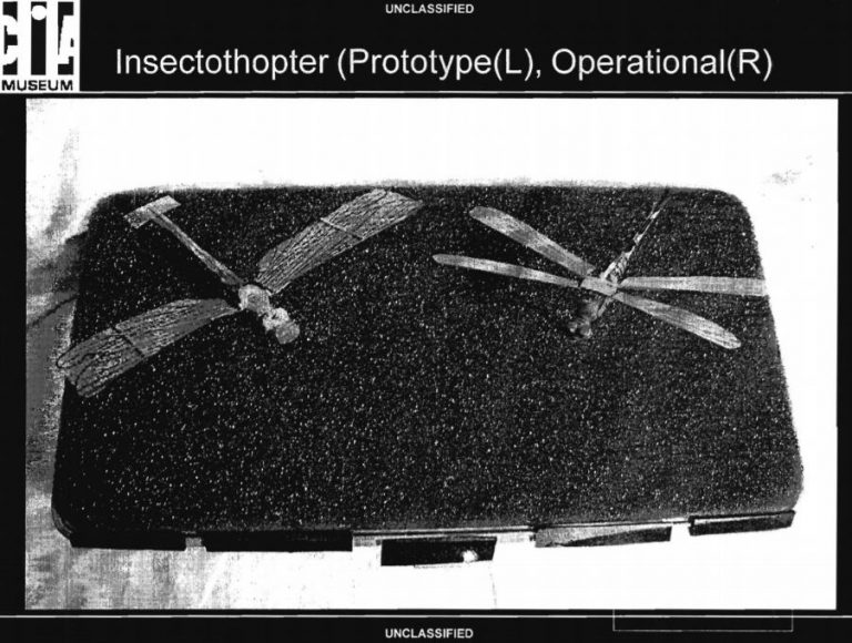 La CIA tenía «drones insecto» en la década de 1970. Entonces, ¿qué ...