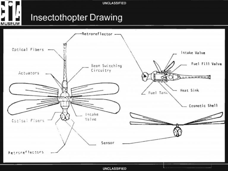La CIA tenía «drones insecto» en la década de 1970. Entonces, ¿qué ...