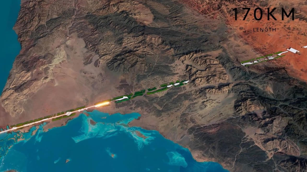 The Line: Arabia Saudita está construyendo una ciudad cero emisiones de ...