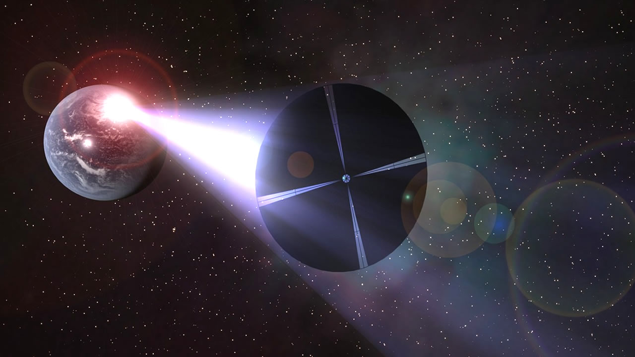 Vela solar impulsada por millones de láseres podría alcanzar Alpha ...