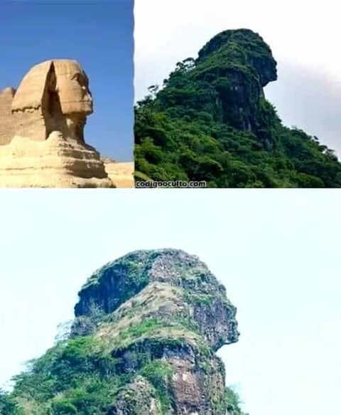 Esfinge de Guatemala: el antiguo y enorme “rostro humano” en la cima ...