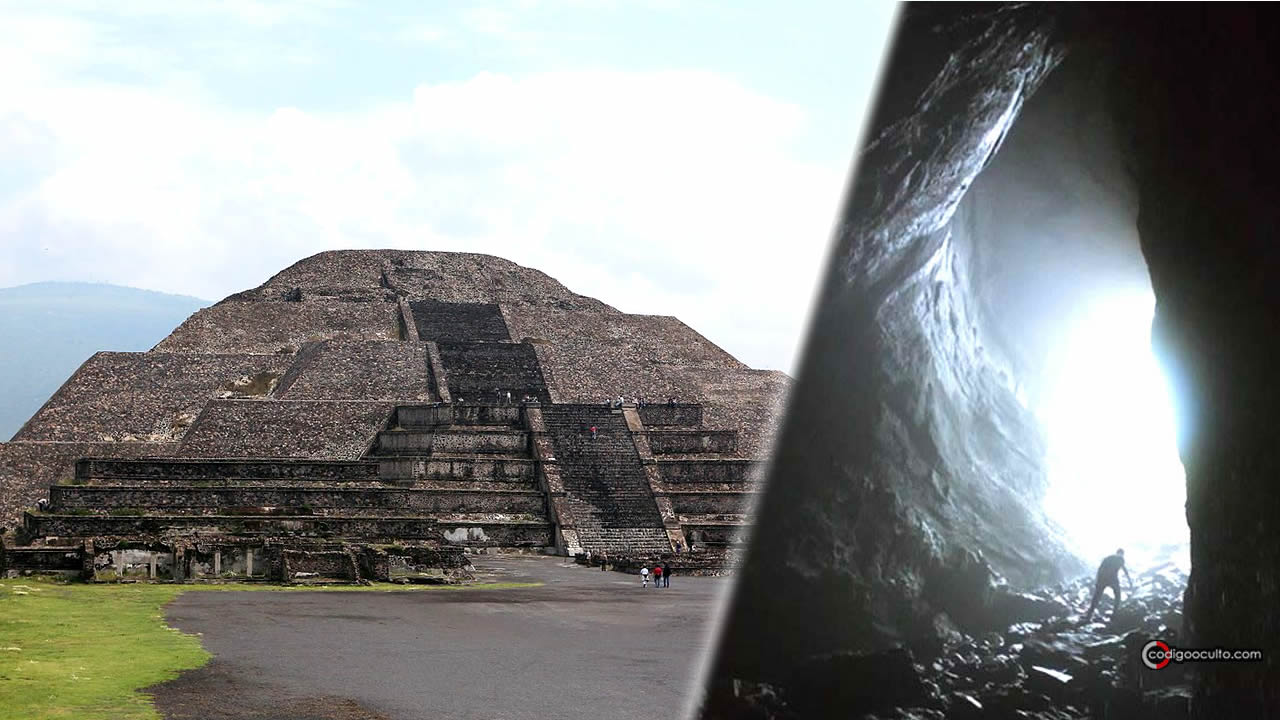 El “Camino al Inframundo” descubierto bajo la Pirámide de la Luna en ...