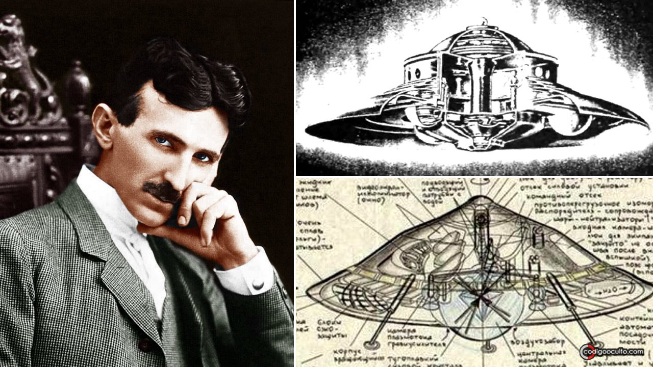 El “platillo volante” de Nikola Tesla. Una nave sin alas, sin ...