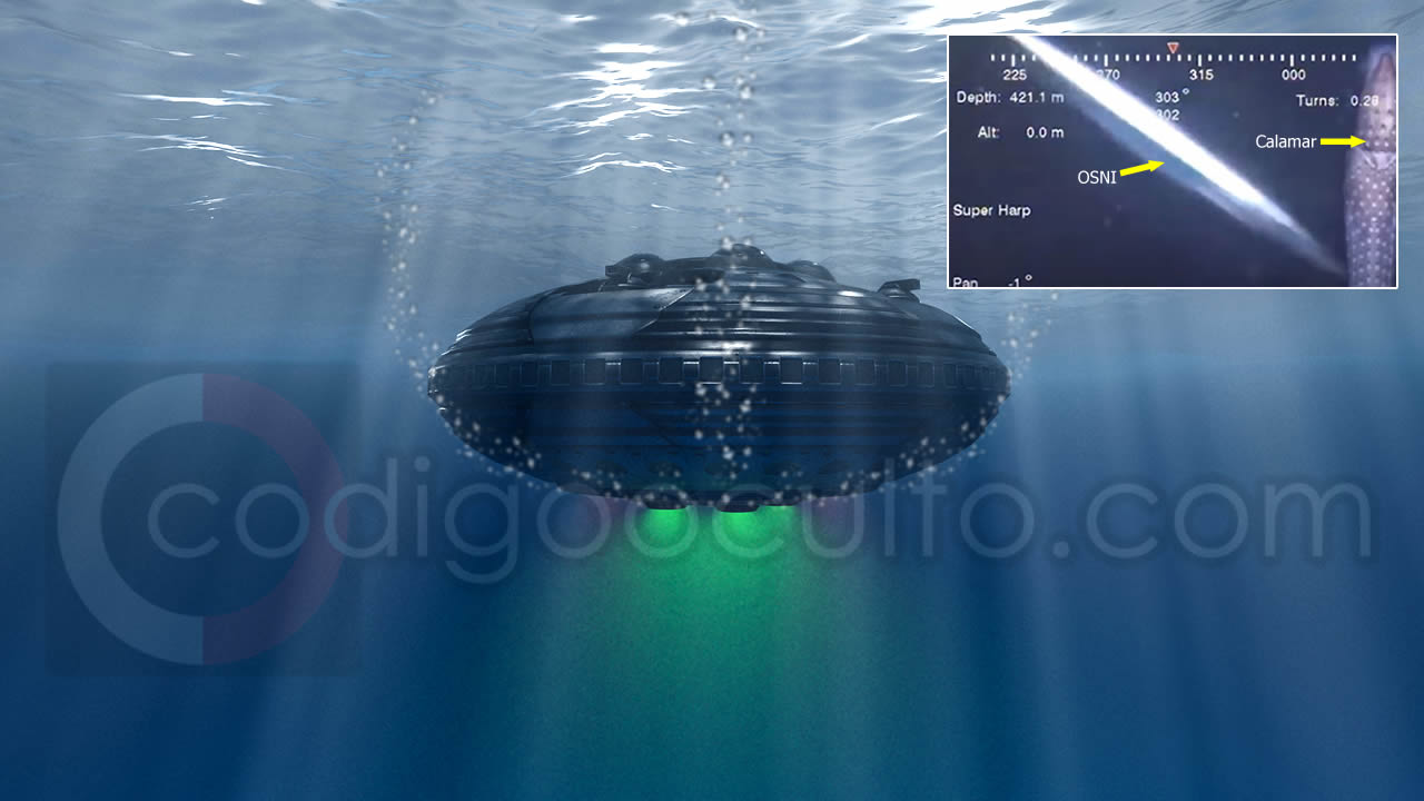 OSNI es detectado por un submarino frente a la costa de Japón a 421 ...