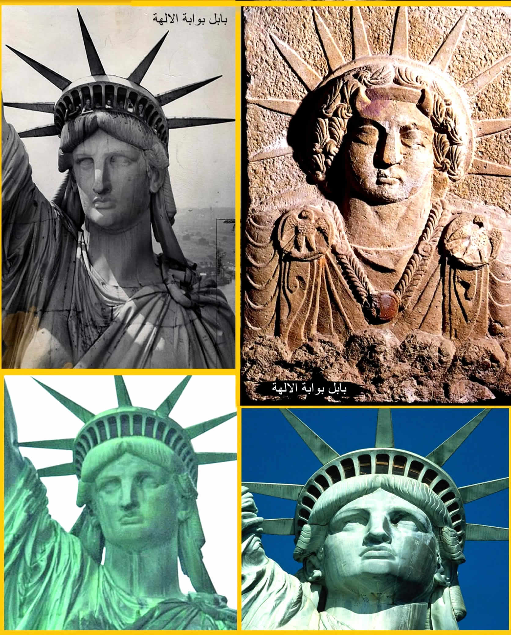 Dios Sol del Reino de Hatra y la Estatua de la Libertad | CODIGO OCULTO