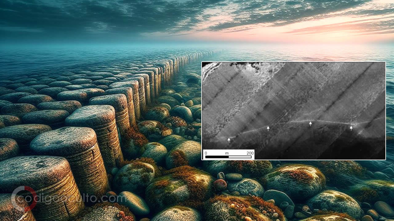 Descubierto un enorme muro de piedra de más de 10.000 años bajo el mar ...