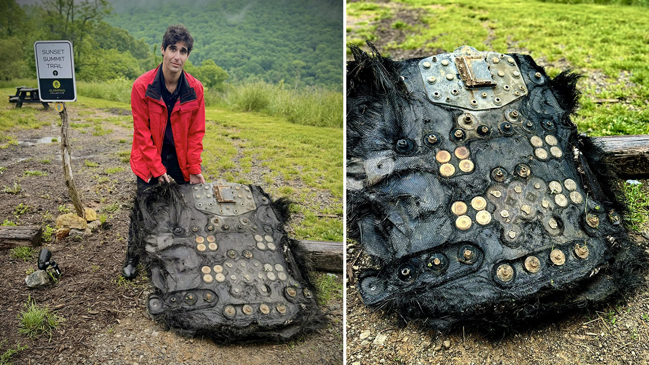 Hombre encuentra un misterioso y pesado objeto venido del espacio en un ...