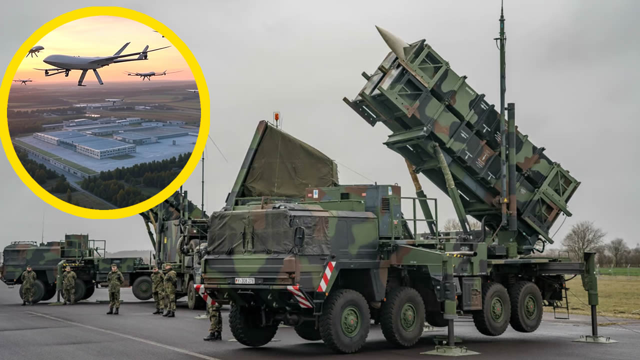 Misteriosos drones se infiltran en base aérea de Alemania donde ...