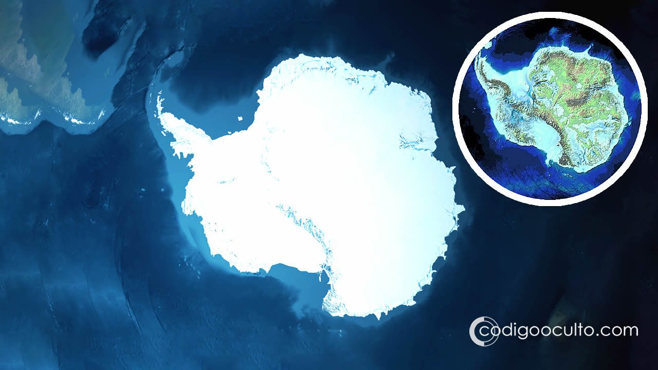 Inédito y sorprendente mapa de la Antártida revela lo que hay bajo la ...