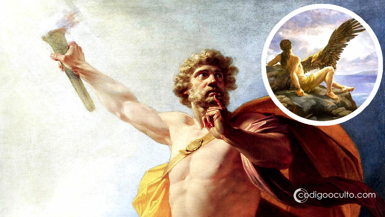 El mito de Prometeo: el Titán que desafió a los dioses, robó el fuego ...