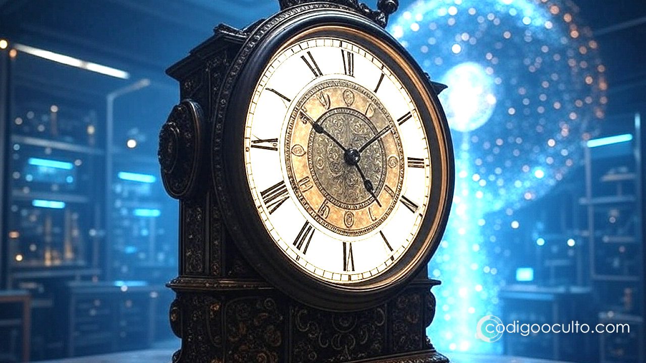 El tiempo podría estar fluyendo en sentido inverso a nuestro alrededor ...