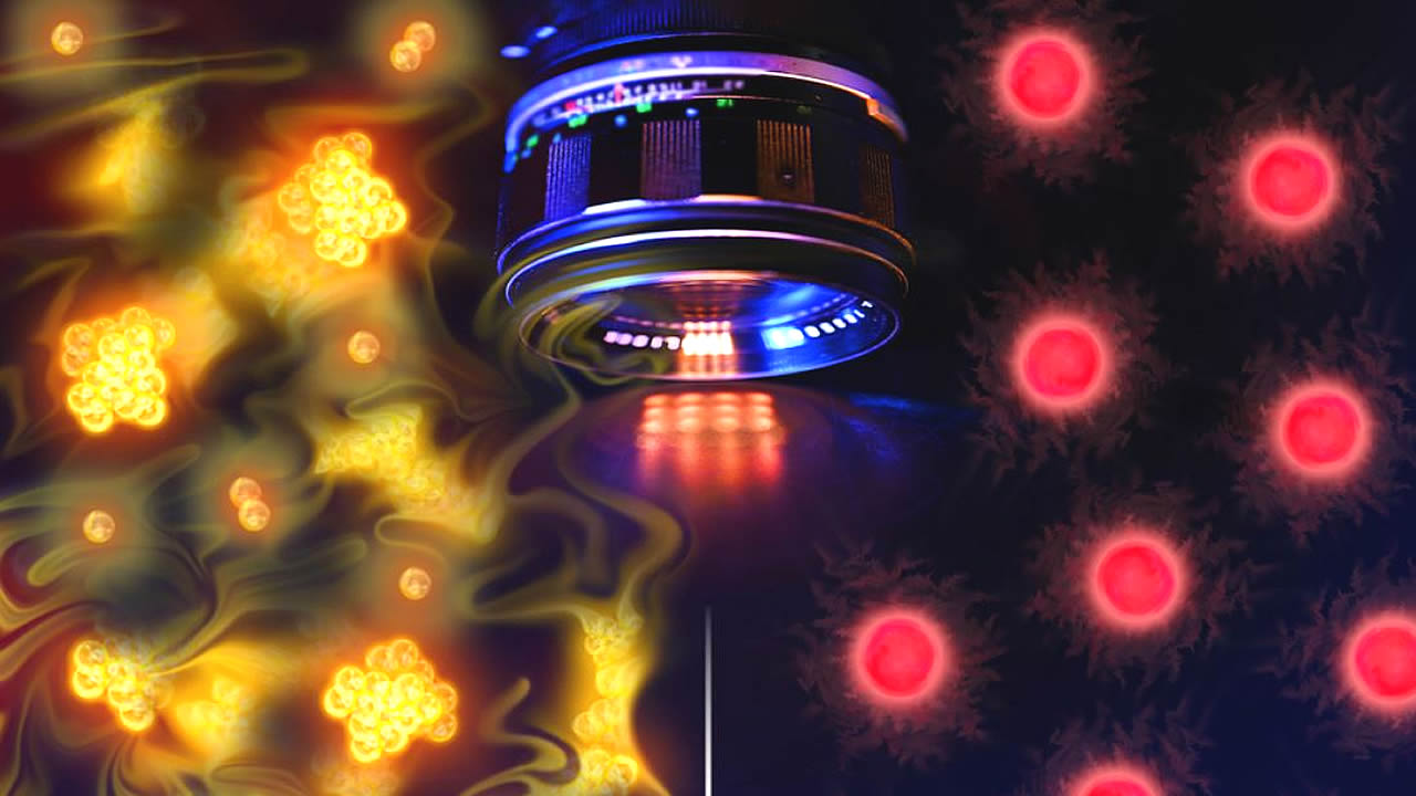 MIT captura la primera imagen de átomos en libertad. Permitiría ...